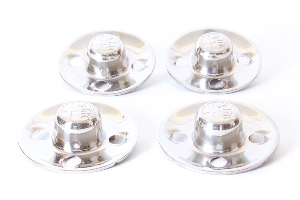 Hubcap set 4 pcs.) for series wheels steel) LK=98 Alfasud NOS Origina