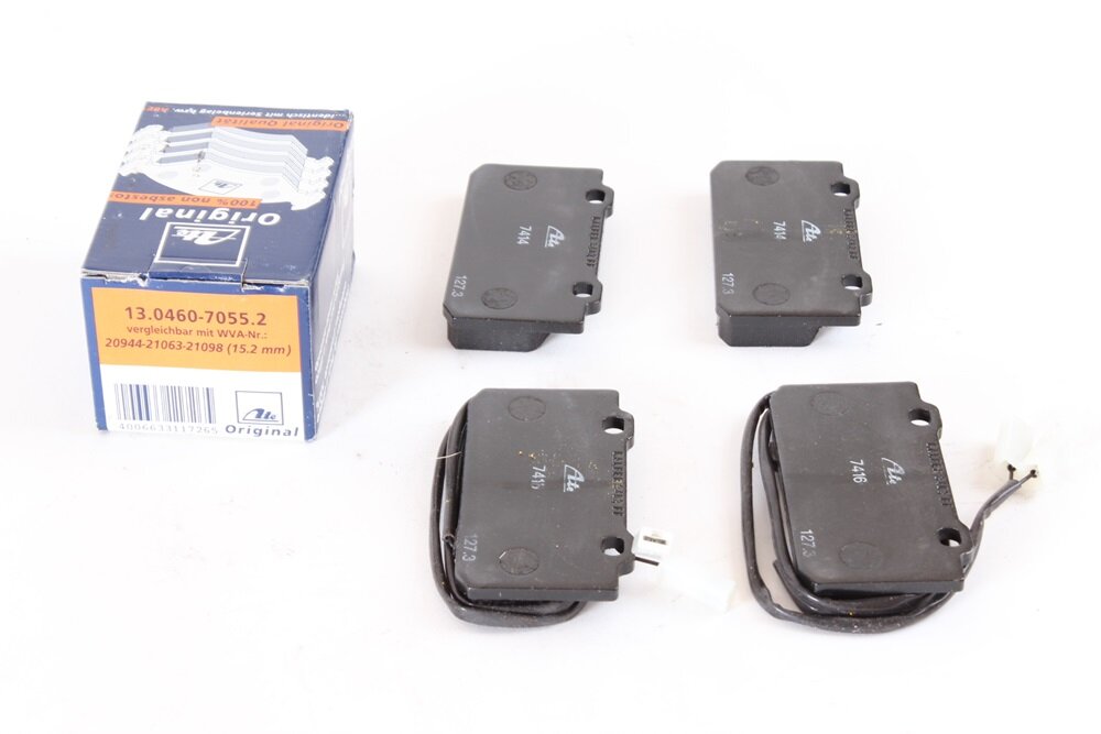 Front brake pad set with WE ATE brake Alfa 33+Alfasud Sprint+Arna