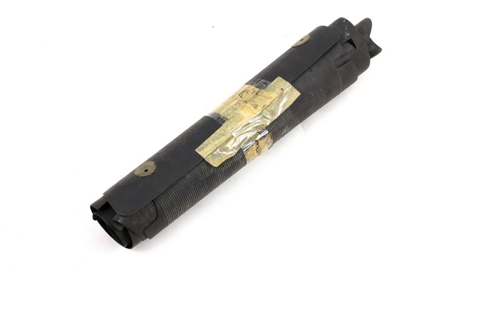 Rubber mat floor covering front right Floating pedals black NOS Berto