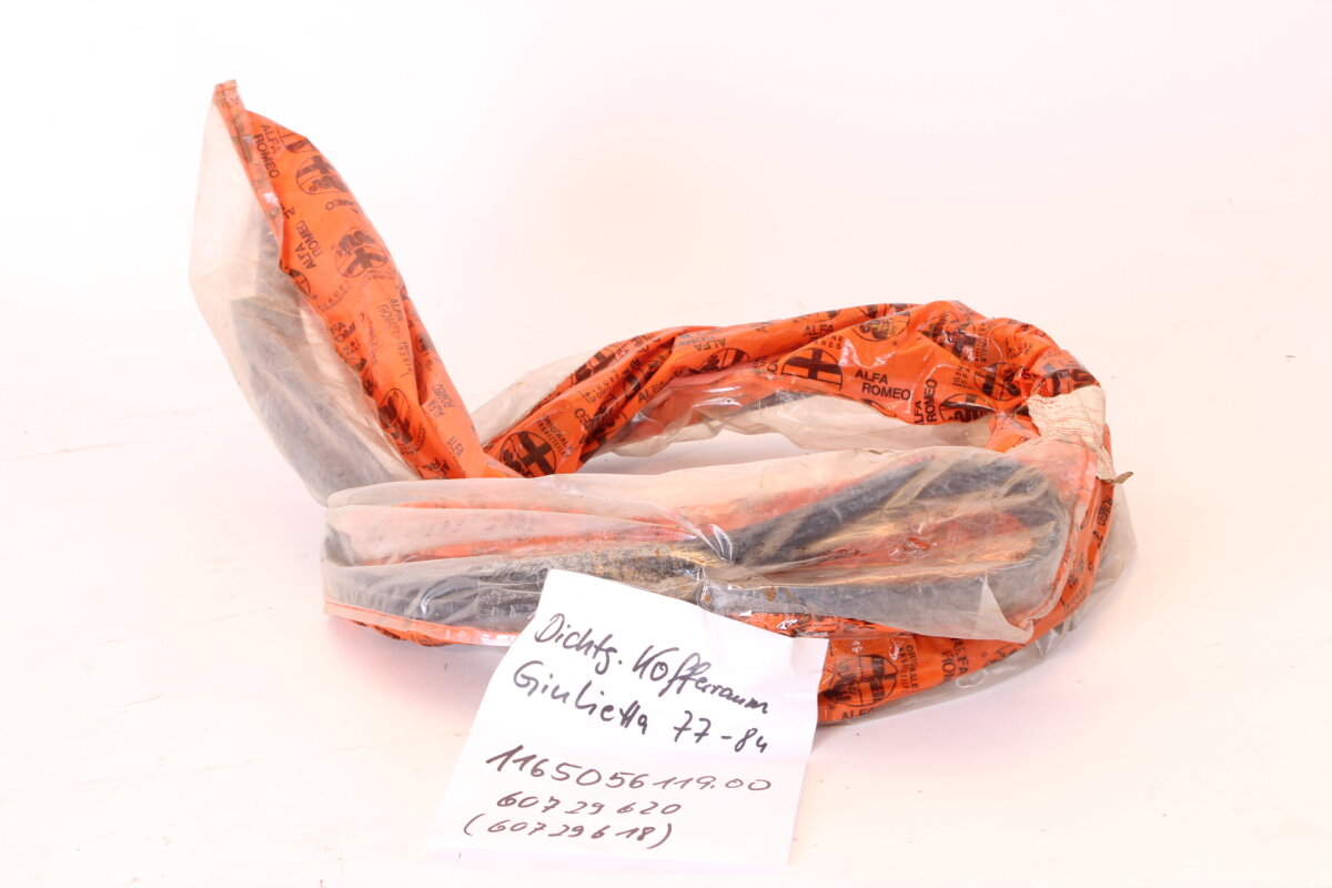 Trunk lid seal NEW Giulietta built 1977-1984