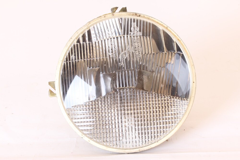 Headlight insert low beam right/left NOS-Orig. Carello 1750-2000 Bert