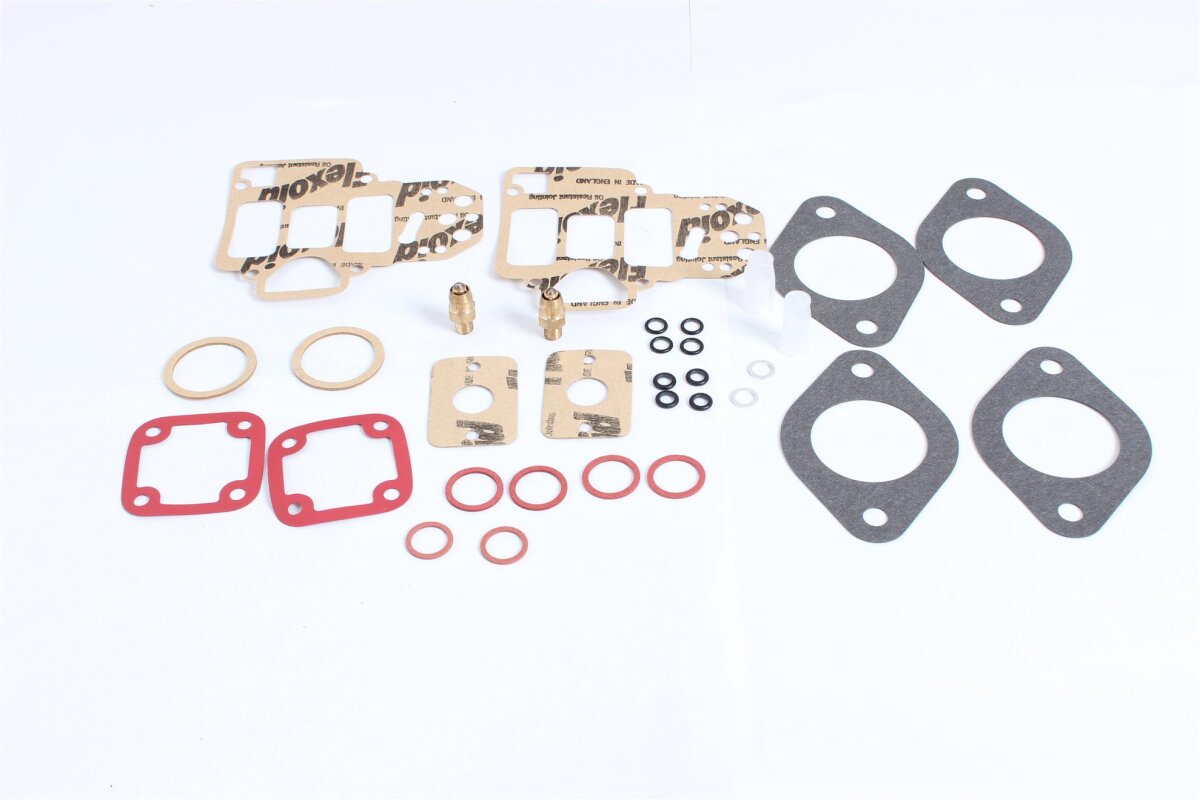 Seal kit carburetor WEBER 40 DCOE for 2 carburetors incl. float needl