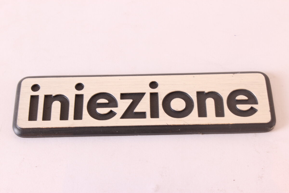 Model lettering 'iniezione' Alfa 90 NEW Original