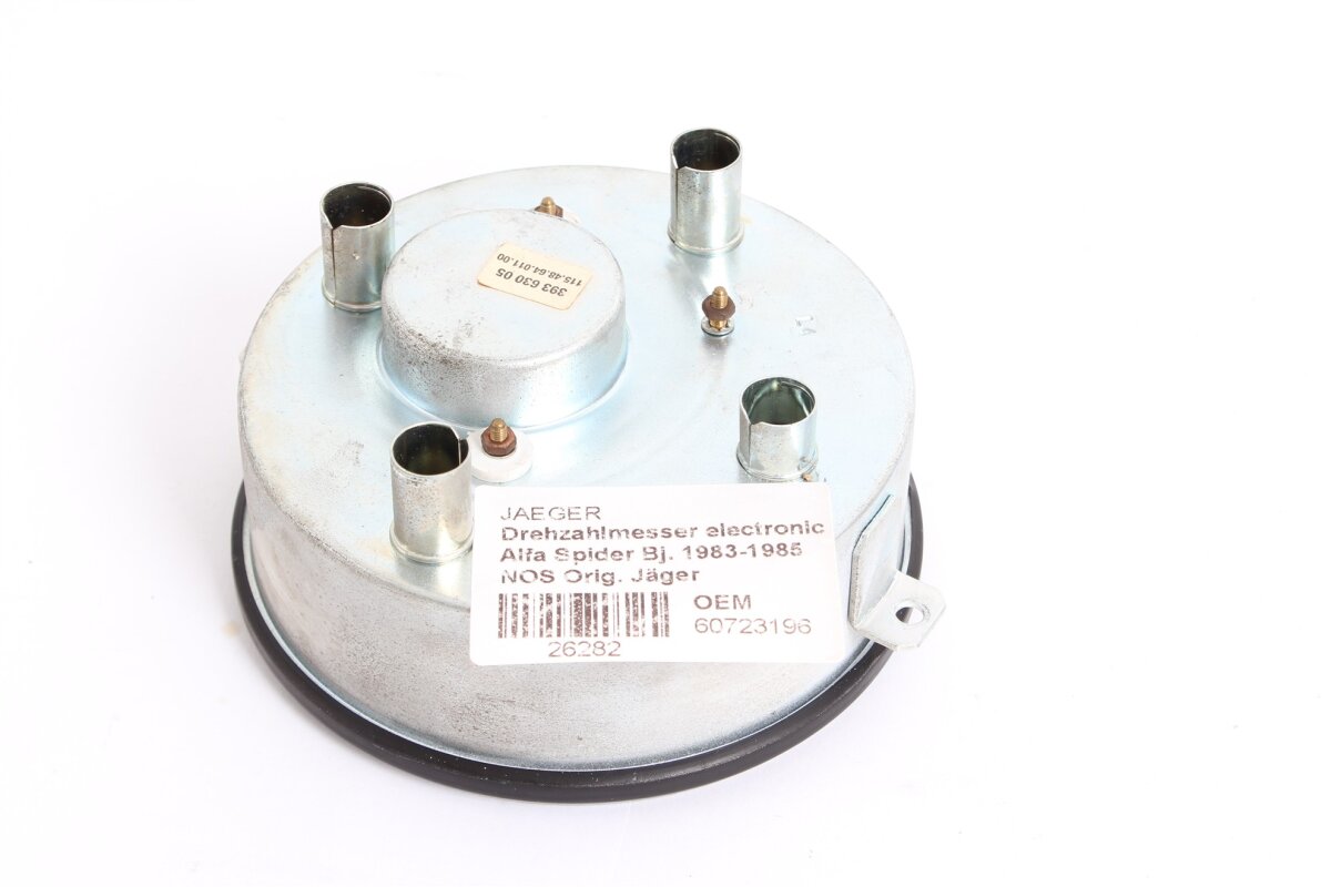 Electronic tachometer Alfa Spider built 1983-1985 NOS original Jäger