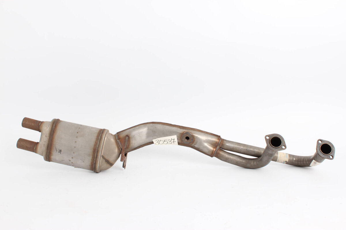 Alfa Romeo front muffler with catalytic converter, Alfa 75 shape and